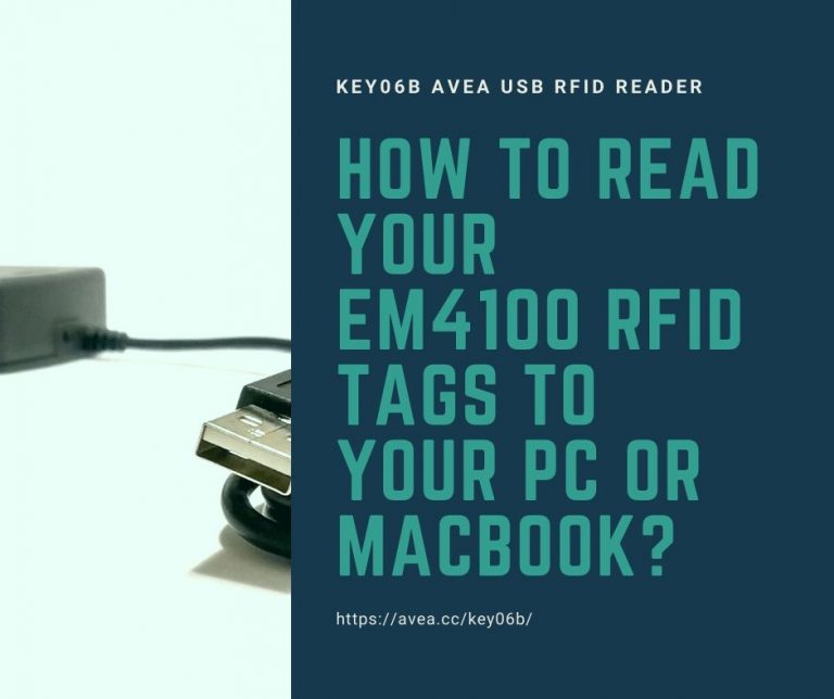How to read your EM4100 RFID tags to your PC or MacBook? - AVEA | HTTP ...